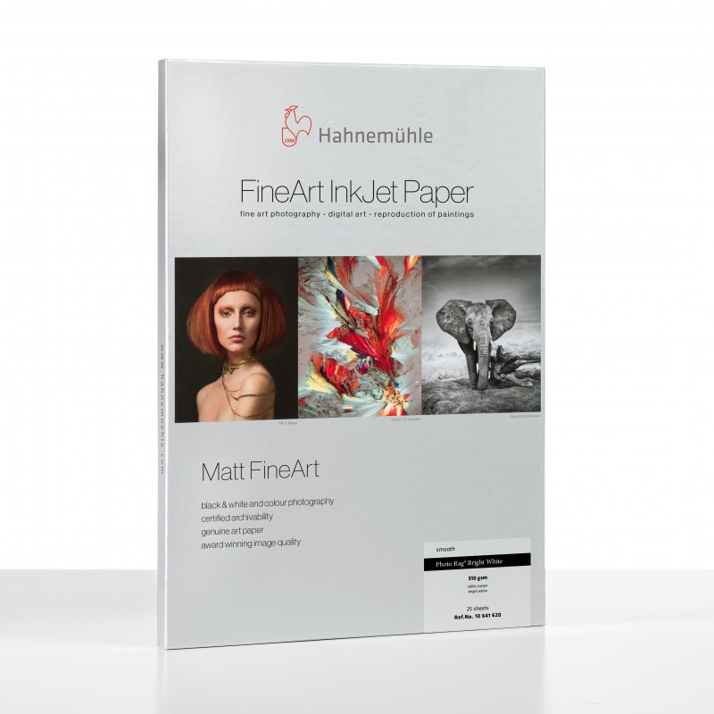 Hahnemühle Photo Rag Bright White 310gsm A4 - 25 Sheets